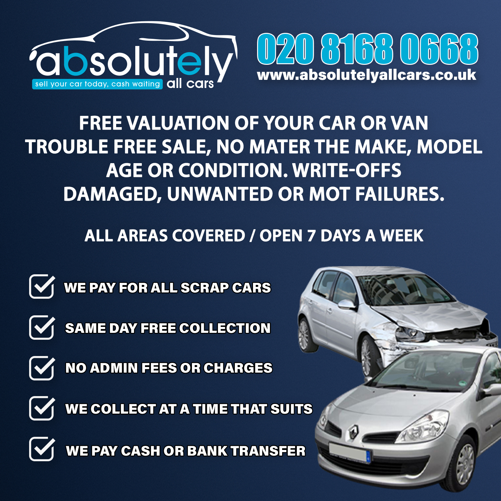 Scrap Your Car Today | Scrap Car | Money For Your Scrap Car ...